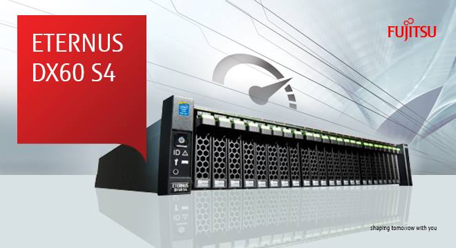 Tủ đĩa Fujitsu DX60S4: thiết bị lưu trữ SMB lý tưởng