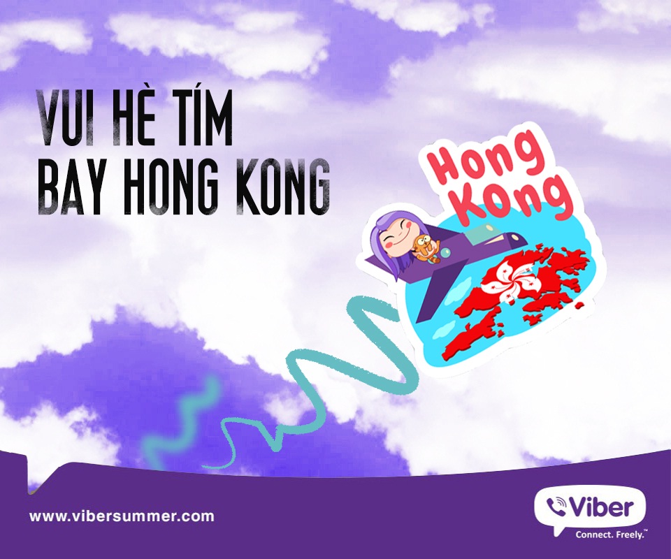 Cùng Viber biến giấc mơ Hong Kong thành hiện thực