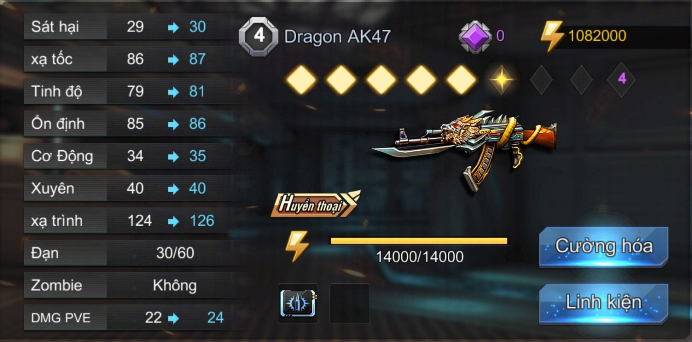 “Xả đạn” cực đã tay với phiên bản Dragon AK-47 của Tập Kích