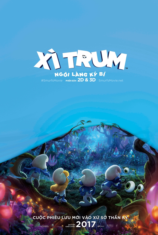 Xì Trum trở lại với bộ poster và trailer màu sắc đầy tò mò