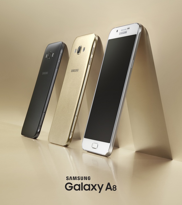 Galaxy A8 - Mỏng hơn, nhẹ hơn, thời trang hơn